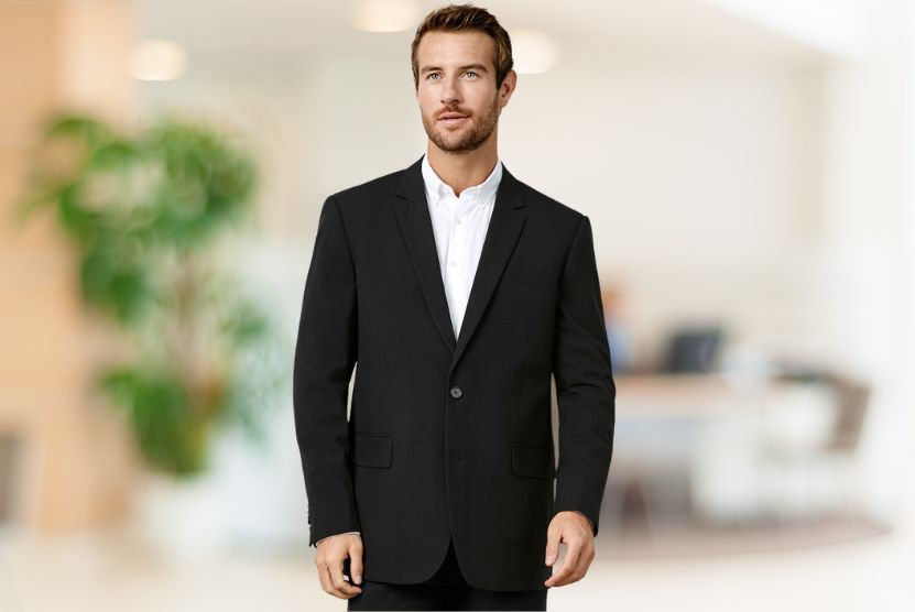 Mens Suit Jacket | Custom Professional Workwear | Cubic Uniforms